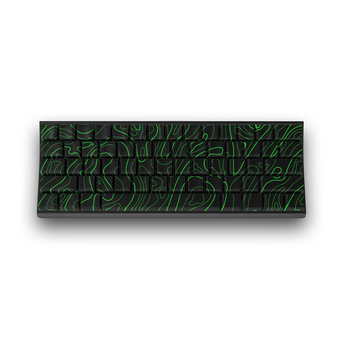 Limited Edition Green Damascus 60% Keyboard