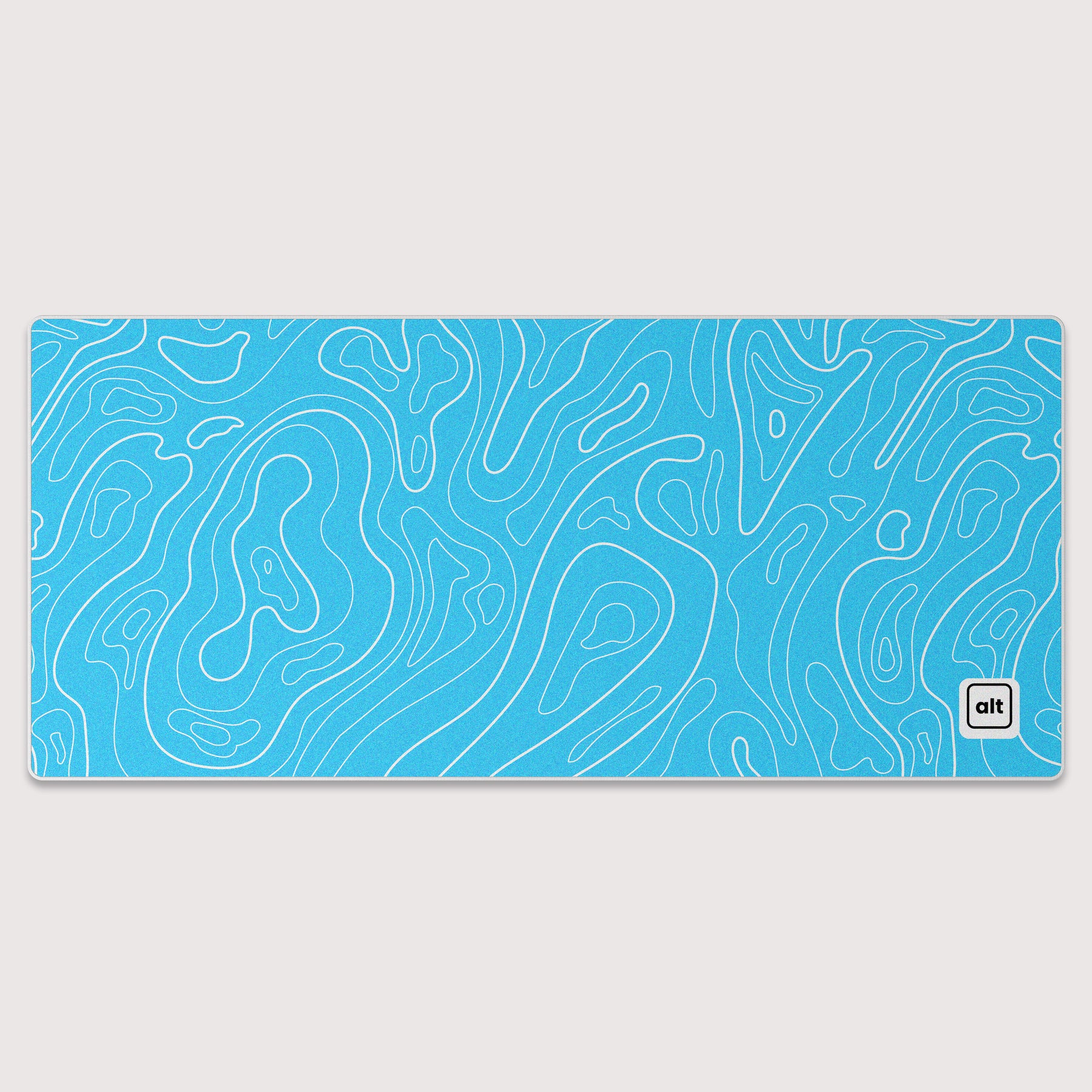 Blue Damascus Mousepad