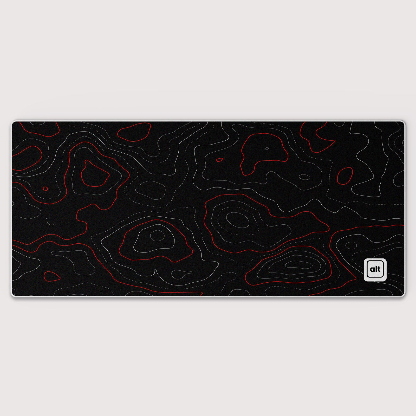 Dark Inverted Red Damascus