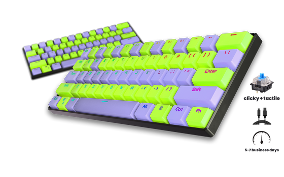 Gamma T1 Pro 60% Gaming Keyboard